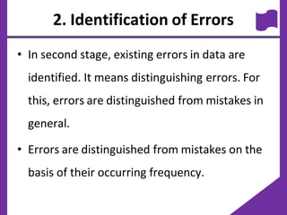 Error Analysis with Examples and Details | PPTX
