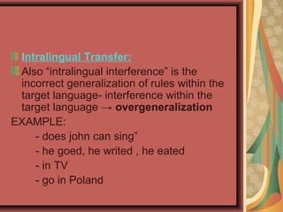 Error analysis | PPT | Education