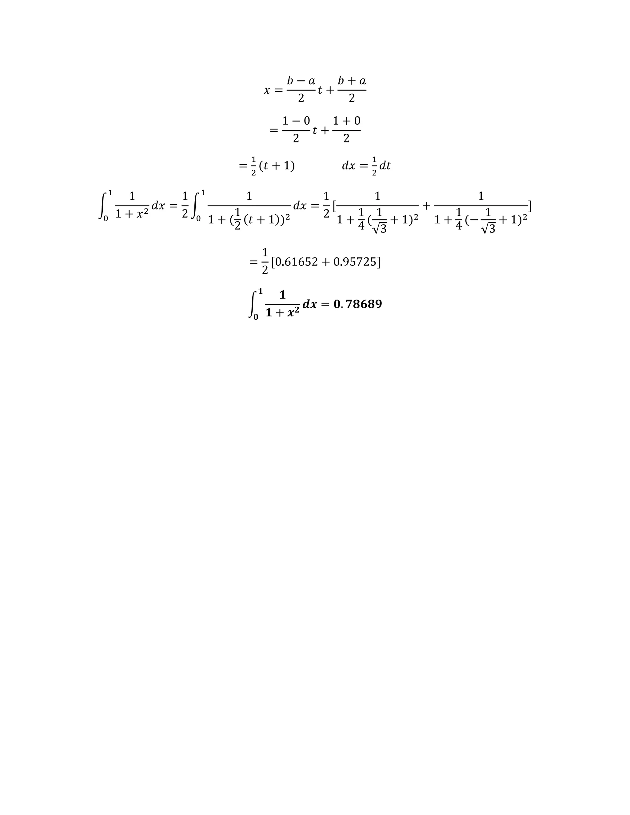 Error analysis in numerical integration | PDF