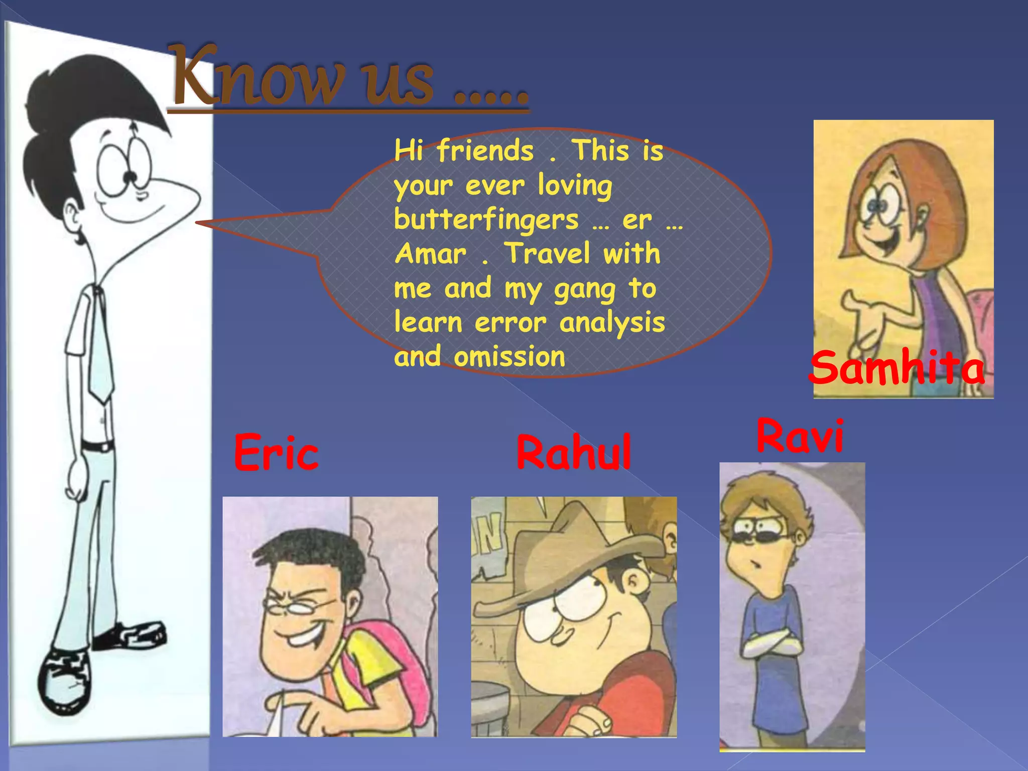 Error analysis & omission | PPTX