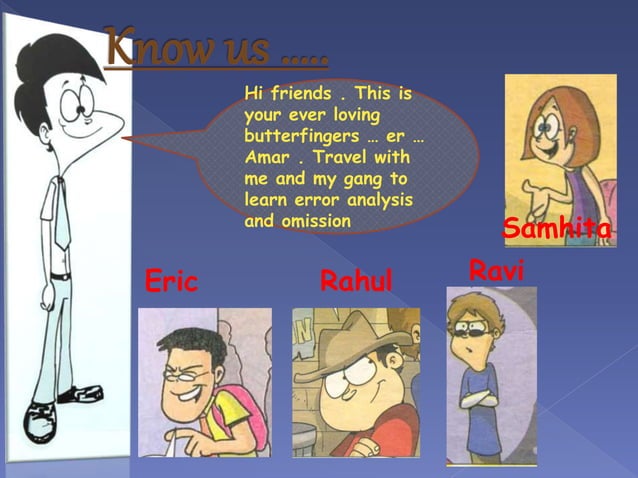 Error analysis & omission | PPTX | Parenting Children Aged 4-11 | Parenting