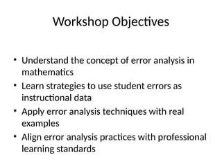 error_analysis_workshop) download .pptx. | PPTX