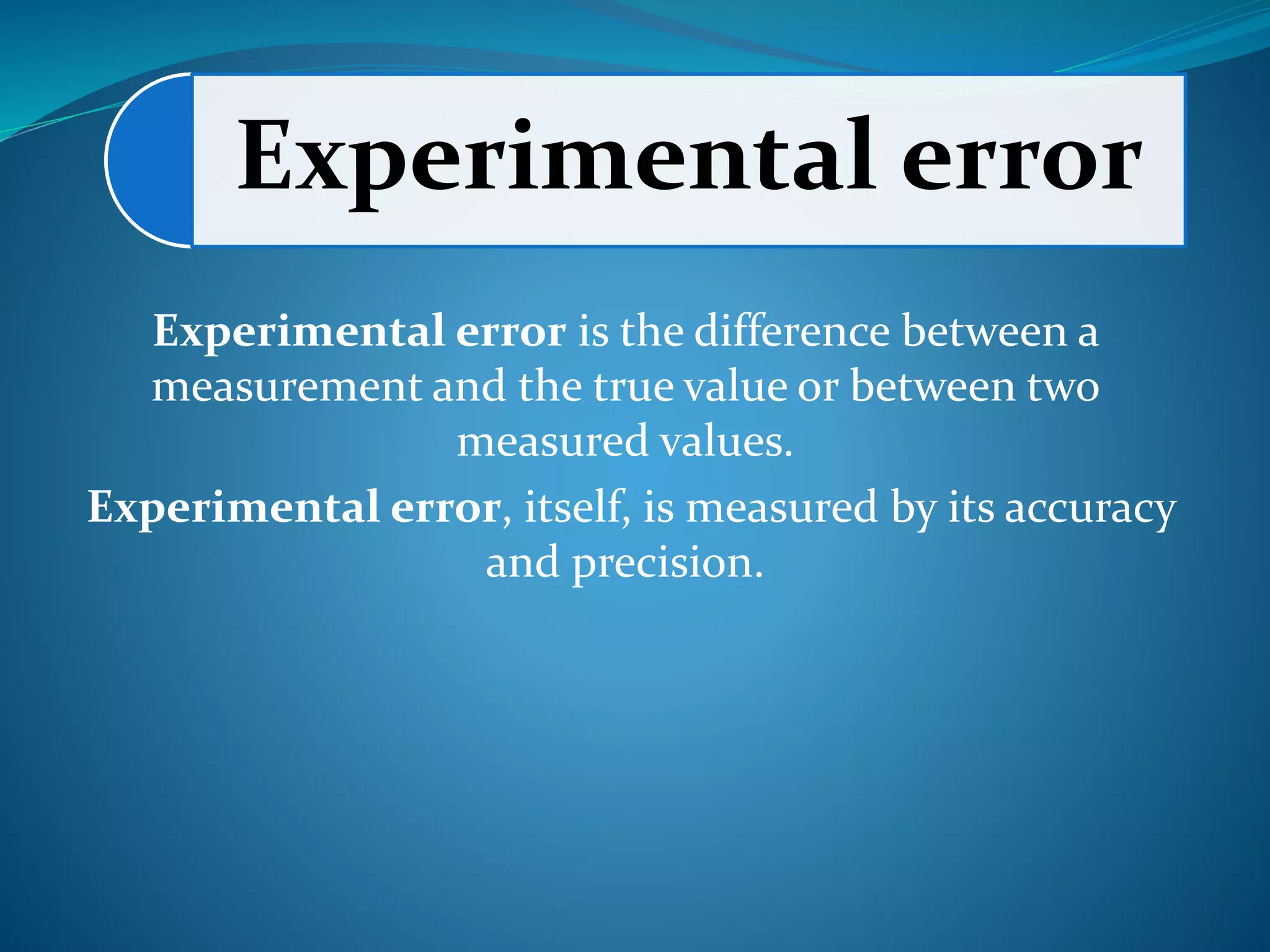 Error analytical | PPTX