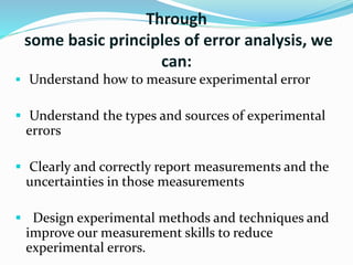 Error analytical | PPTX