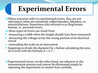 Error analytical | PPT | Free Download