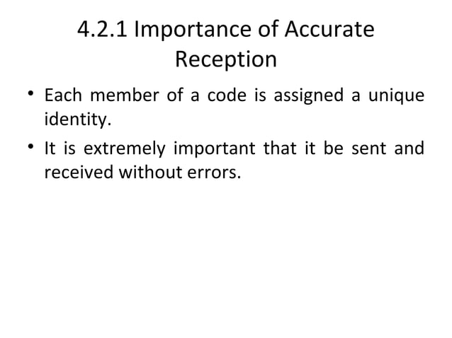 Error control, parity check, check sum, vrc | PPT