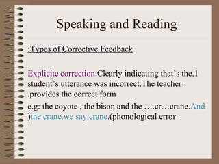 Error correction | PPT