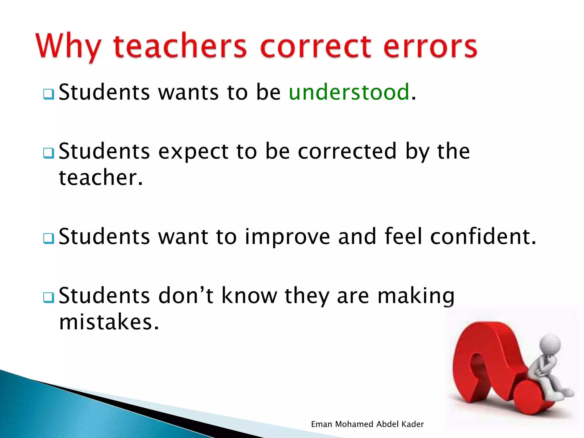 Error correction | PPTX