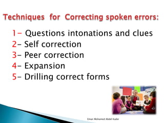 Error correction | PPTX