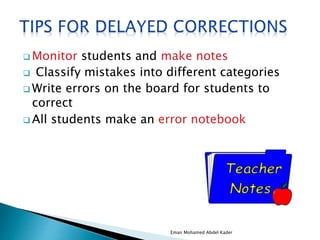 Error correction | PPTX