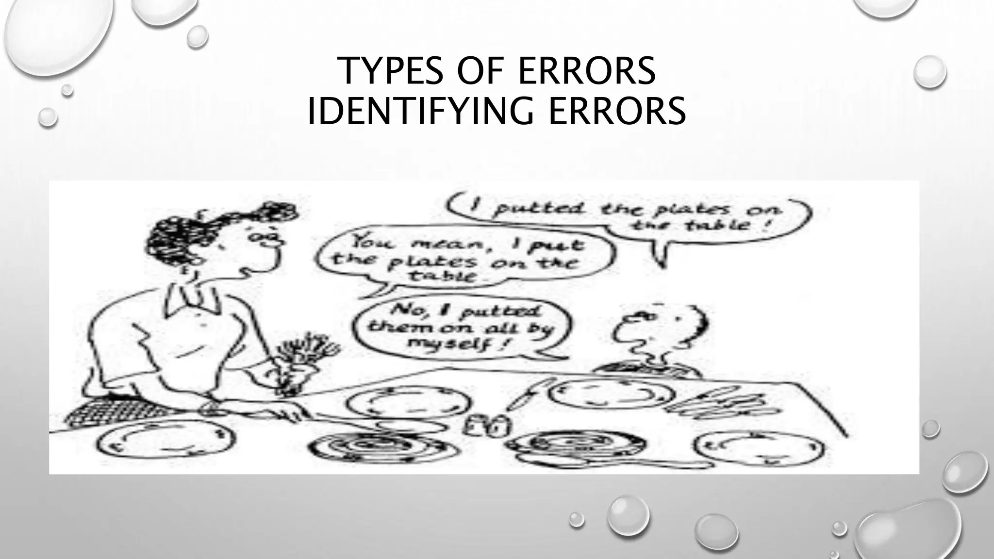 Error correction | PPT | Free Download