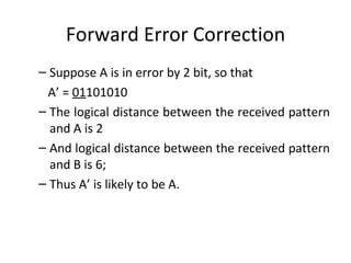 Error correction, ARQ, FEC | PPT