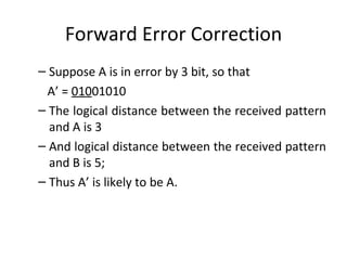 Error correction, ARQ, FEC | PPT