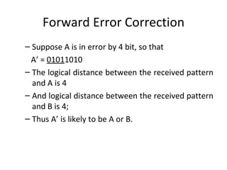 Error correction, ARQ, FEC | PPT