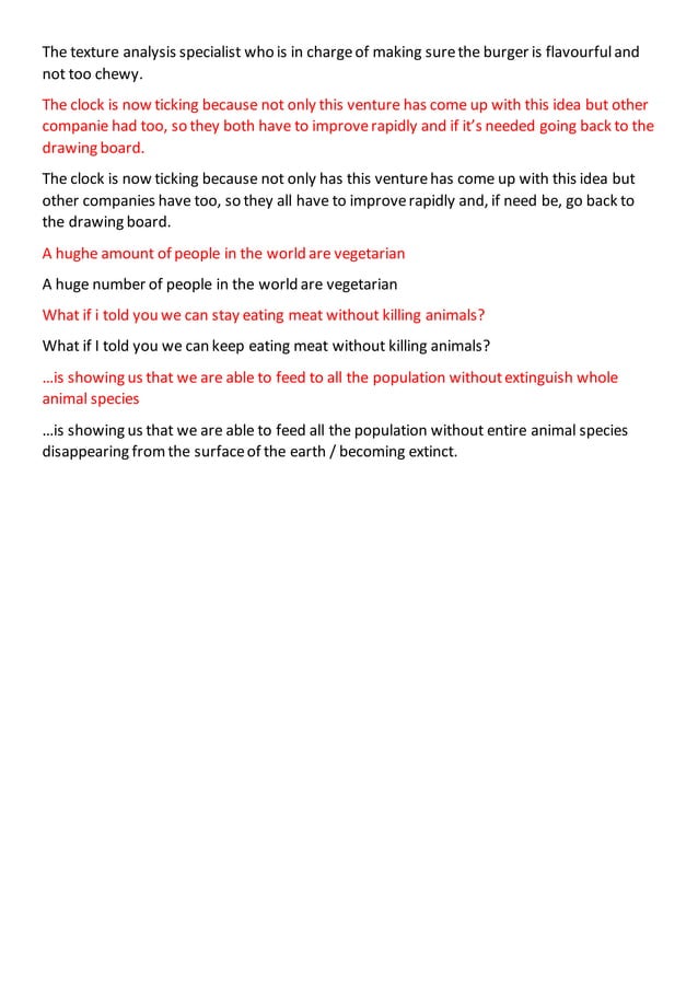 Error correction epp b2 april 2016 | DOCX