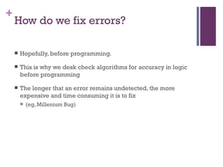 Error Correction Techniques | PPT