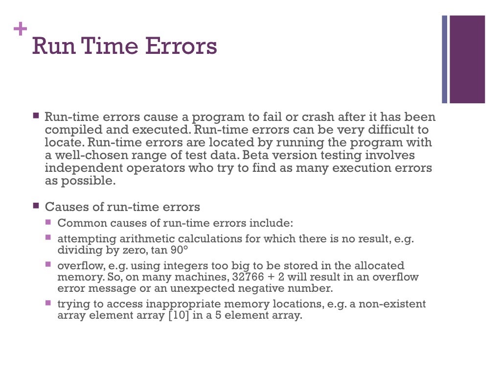Error Correction Techniques
