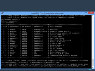 Website Application Security - SQL Injection | PPT