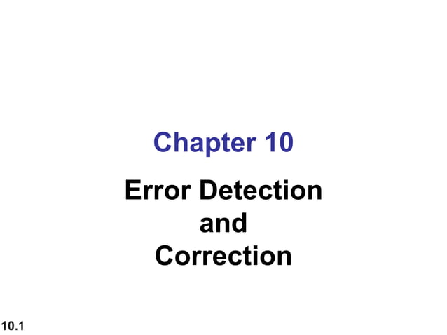 Error Detect and Correct.ppt