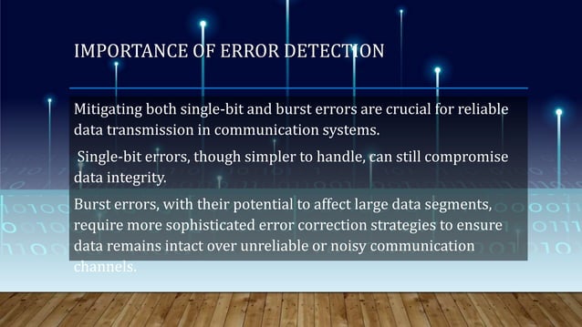 ERROR DETECTION IN DATA COMMUNICATION AND NETWORKING-1.pptx