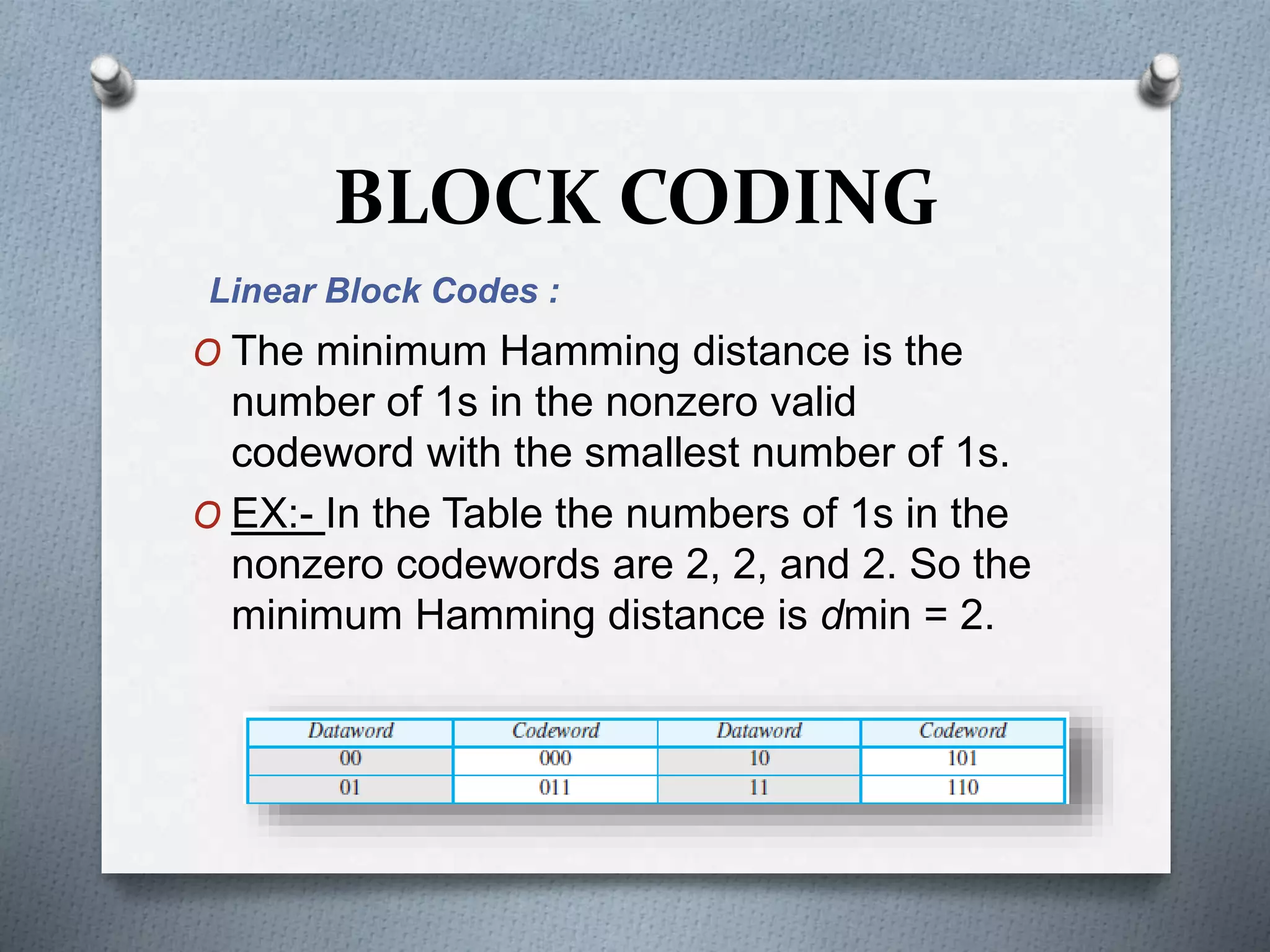 Error Detection and Correction - Data link Layer | PPTX
