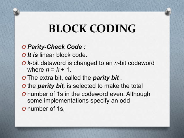 Error Detection And Correction Data Link Layer Pptx 2311