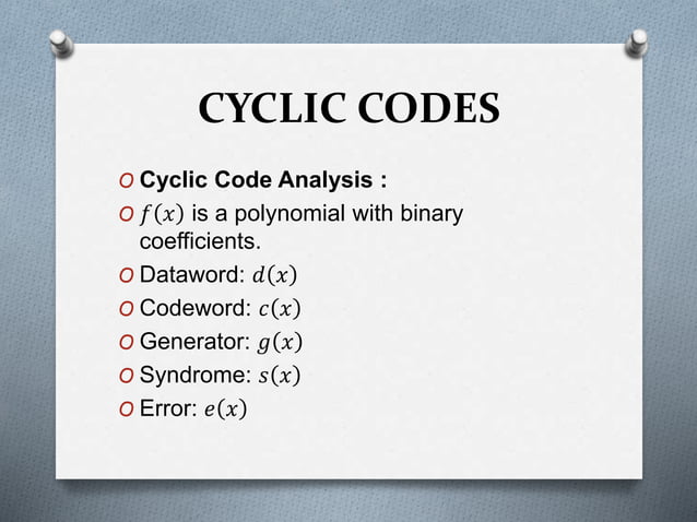 Error Detection and Correction - Data link Layer | PPTX