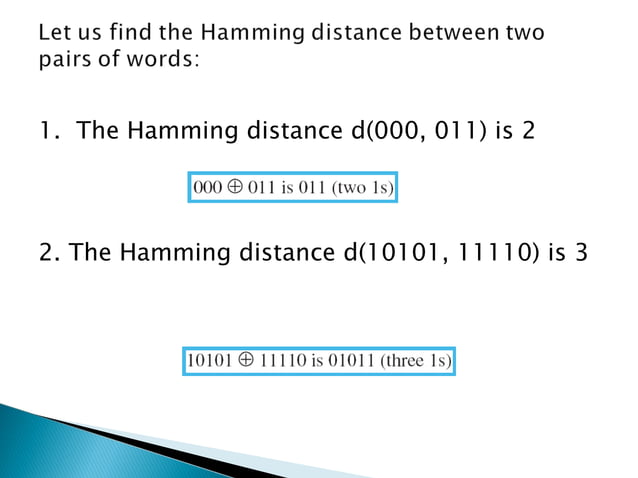 Error detection and correction | PPT | Programming Languages | Computing