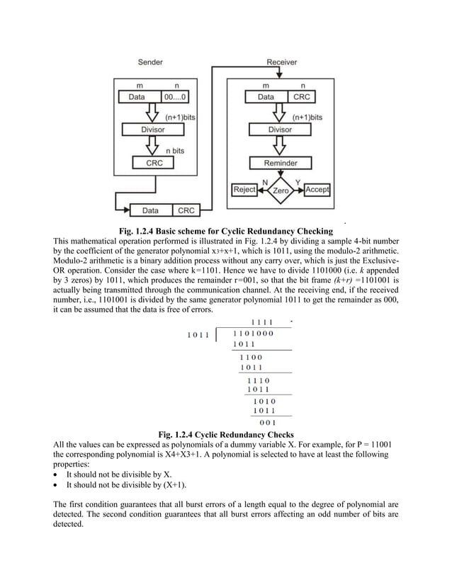 Error detection and correction | PDF