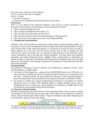 Error detection and correction | PDF