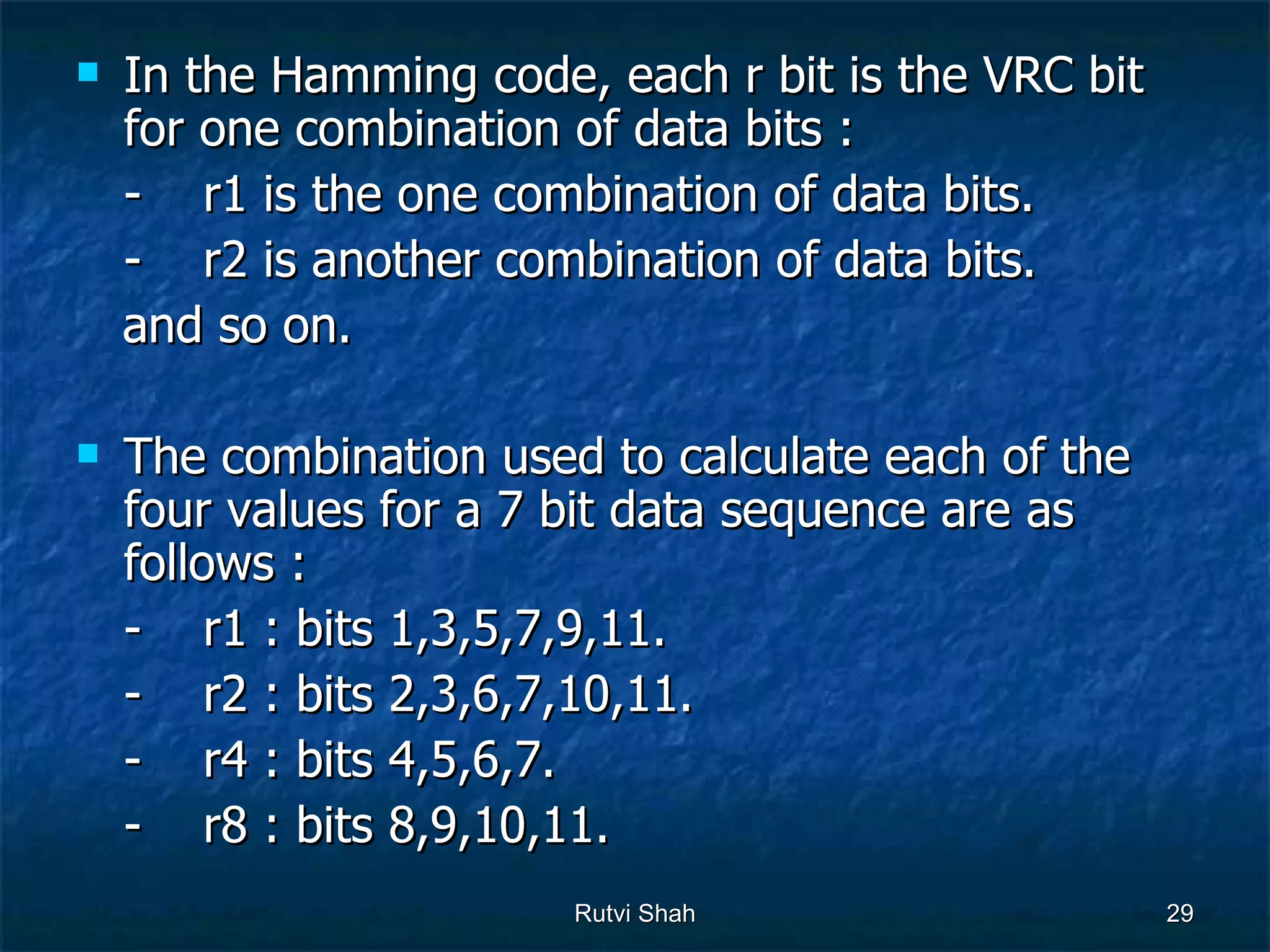Error Detection And Correction Ppt 8258