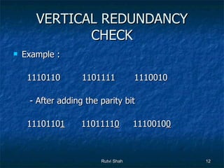 Error Detection And Correction | PPT