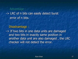 Error Detection And Correction | PPT