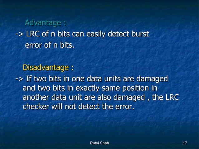 Error Detection And Correction | PPT