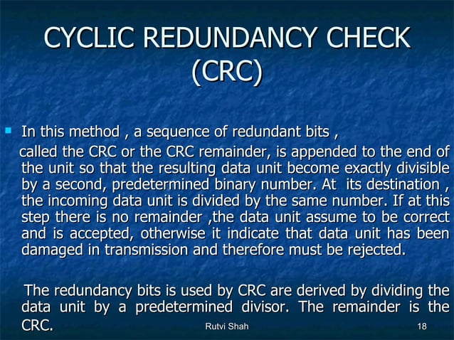 Error Detection And Correction | PPT