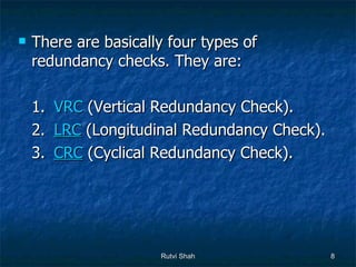 Error Detection And Correction | PPT