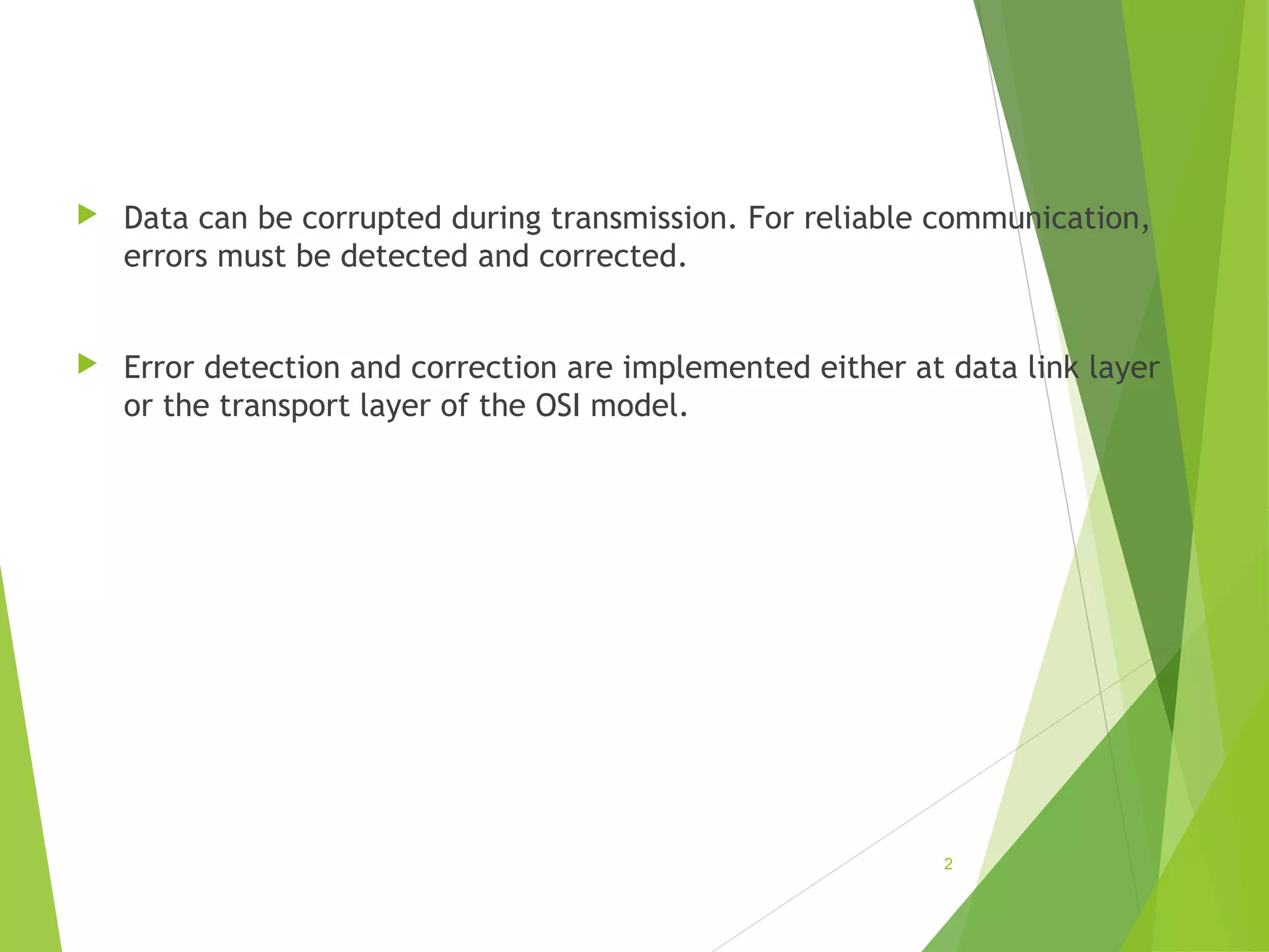 Error Detection Correction Crc Ppt 5414
