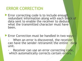 Error detection correction (CRC) | PPT