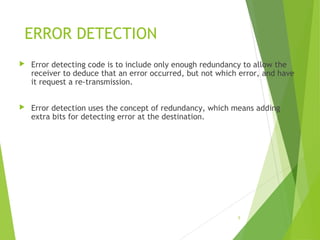 Error detection correction (CRC) | PPT