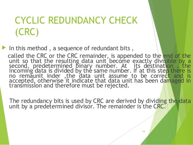 Error Detection Correction Crc 7685