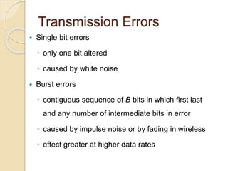 Error detection and correction | PPTX