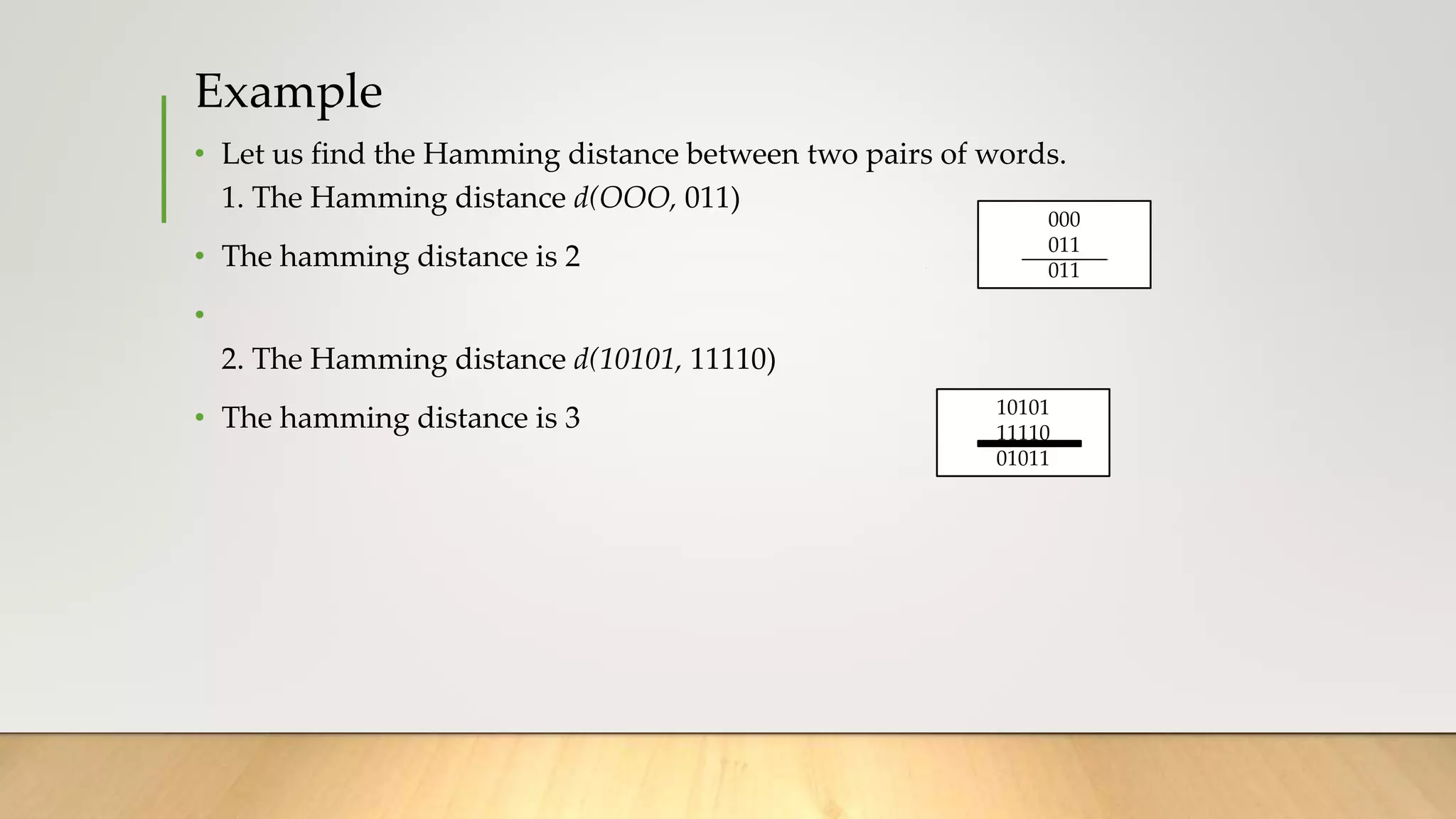 Error detection and correction | PPTX