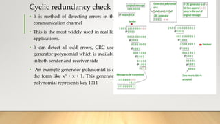 Error detection and correction | PPTX
