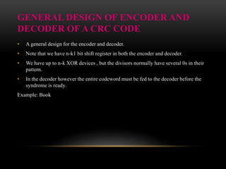 Error detection and correction | PPT