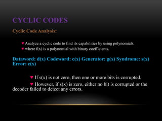 Error detection and correction | PPT