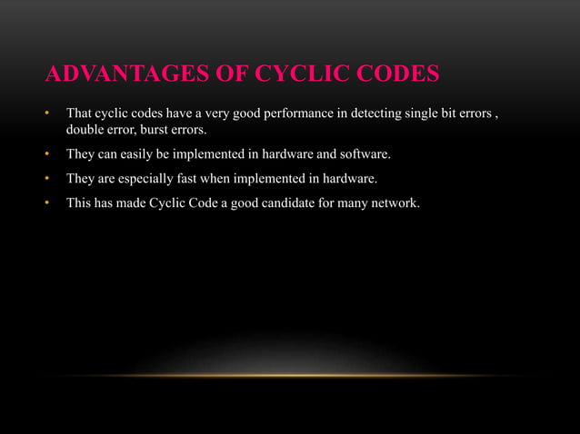 Error detection and correction | PPT