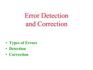 Error detection and correction.ppt
