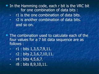 Error detection and correction unit-05 | PPT