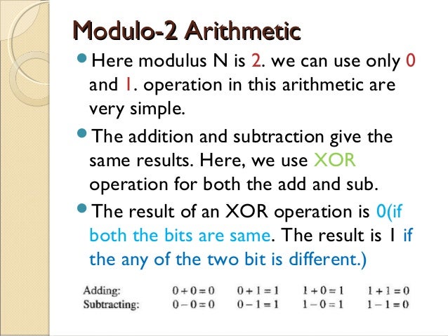 Error Detection And Correction