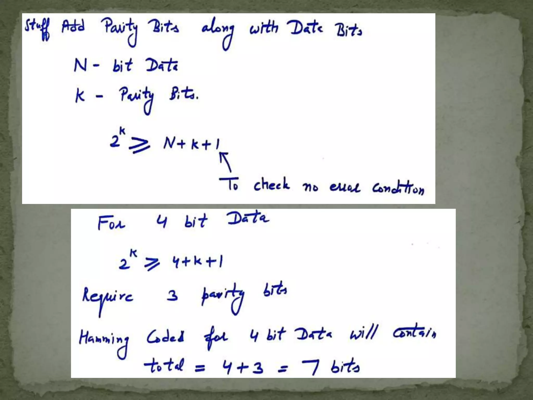 Error Detection And Correction Codes Ppt 1579